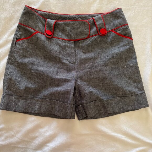 Boston Proper | Shorts | Boston Proper Linen Blend Shorts Size 4 | Poshmark